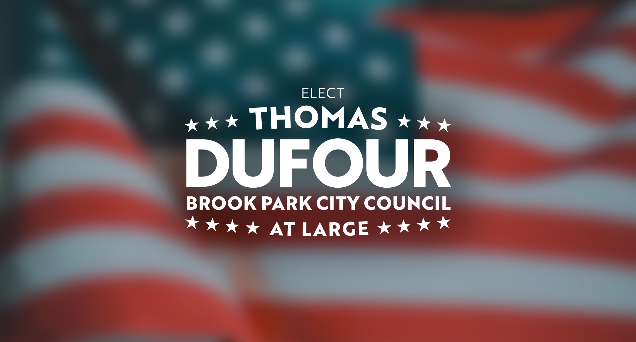 Re-Elect Thomas W. Dufour | Experienced Leadership for Brook Park
